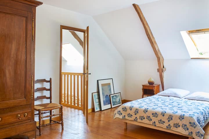 Chambre Est à La Campagne Proche De La Mer. - Questembert