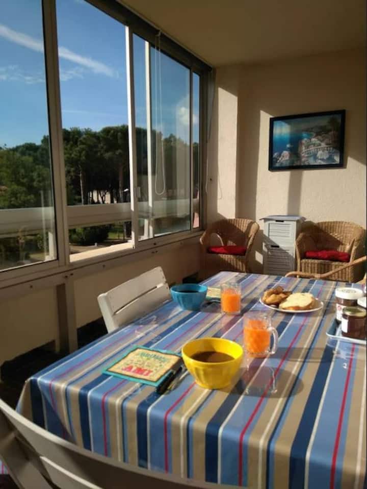 Apartamento De 3 Habitaciones + Gran Logia 2/4 Personas North Beach A 300 M De La Playa - Argelès-sur-Mer