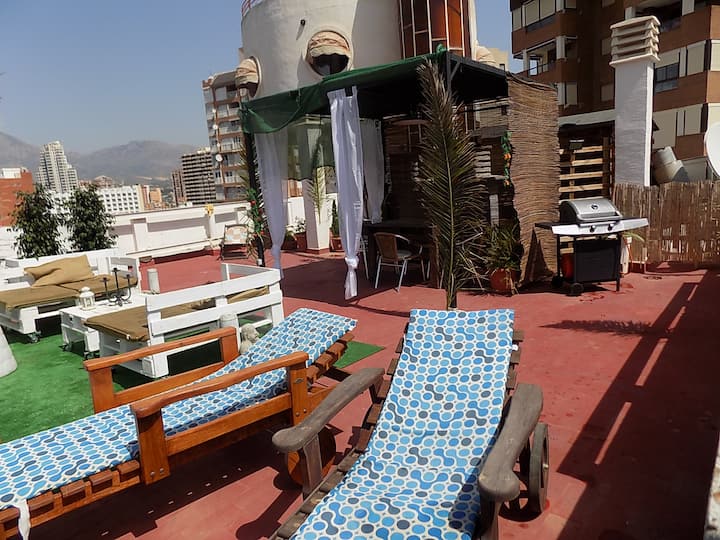 ÁTico Con Terraza De 120m2 Y Vistas A 360º - Benidorm