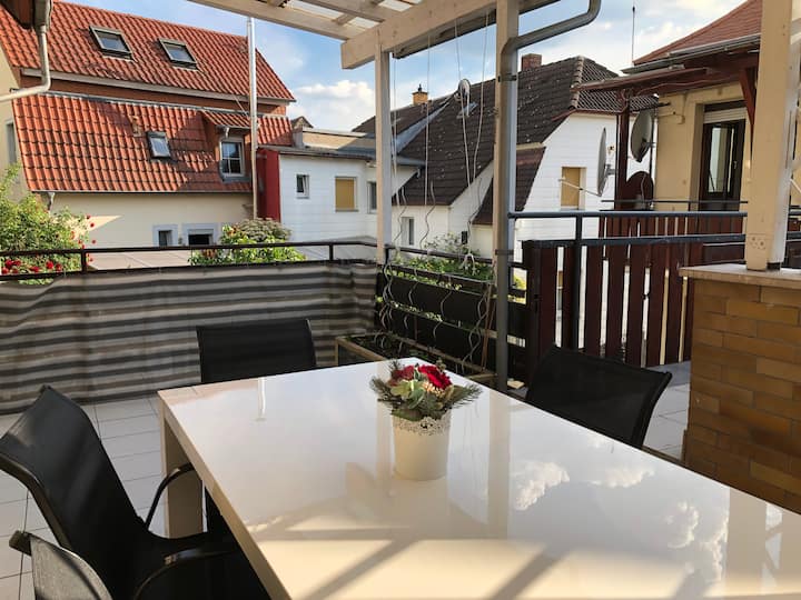 Haus Mit 5 Zimmern Und Terasse In Zentrum - Heidelberg