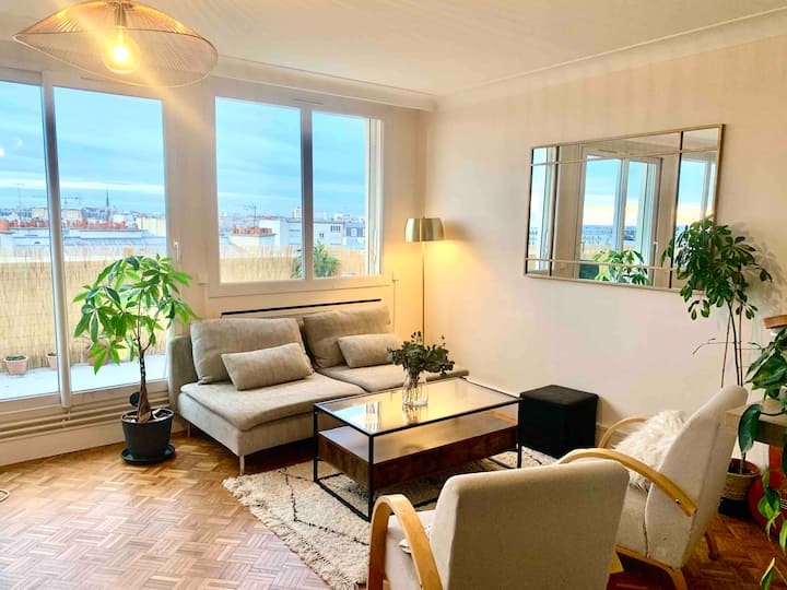 Penthouse - Vue 360° Sur Les Toits De Paris - París