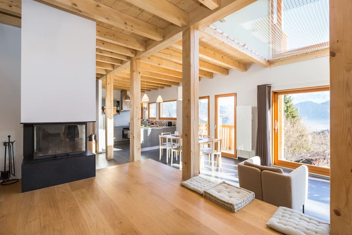 Chalet Moderne Vue Mont Blanc - Cordon