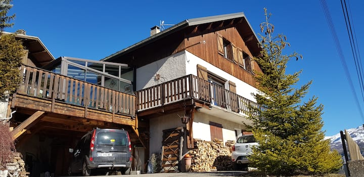 Maison Avec Cheminée Et Jacuzzi - Pra-Loup