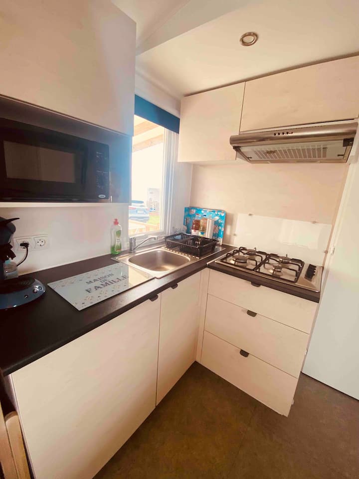Mobilhome 6 Personnes Climatisé P27 - Pas-de-Calais