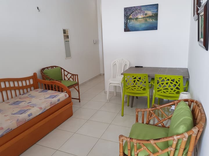 Kitnete Em Flat Aconchegante 1 Q  Praia Vista Mar - Guarujá