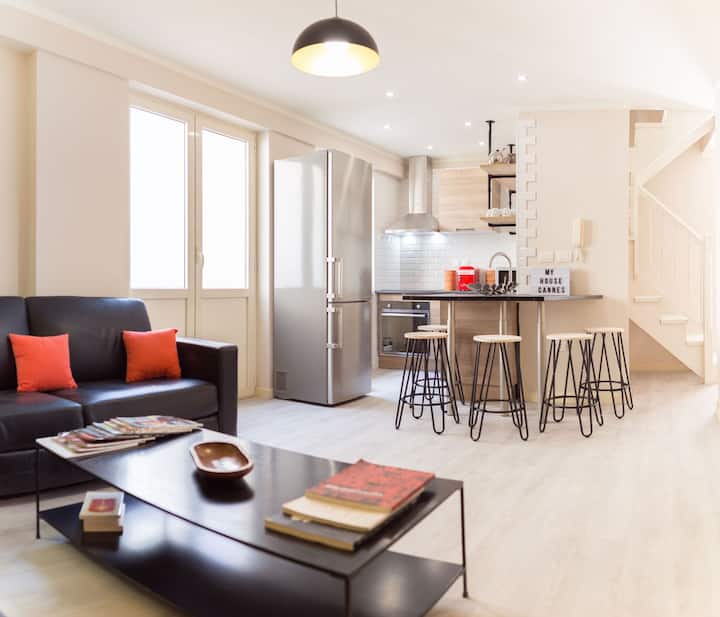 Proche Croisette Charmante Maison 4 Chb Terrasse - Cannes