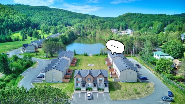 Lake Thibault Edge House - Mont-Tremblant