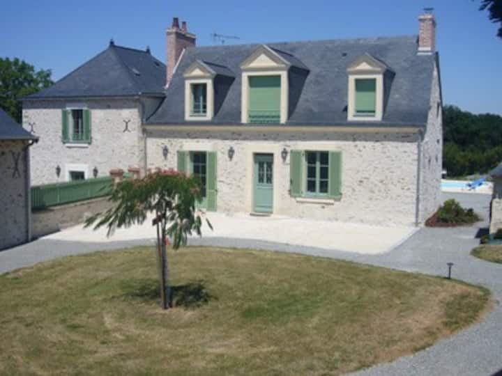 Gite 6 Personnes Avec Piscine Chauffée - Château-Gontier-sur-Mayenne