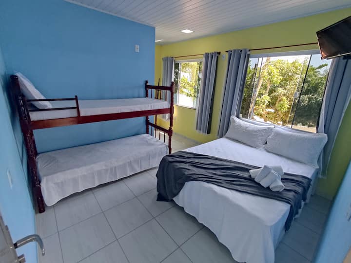 Nena's Suítes |4| Pé Na Areia, Wifi - Ilha Grande