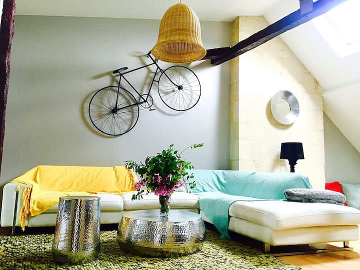 Appartement Cosy à Bourges – Parking Privé - Bourges