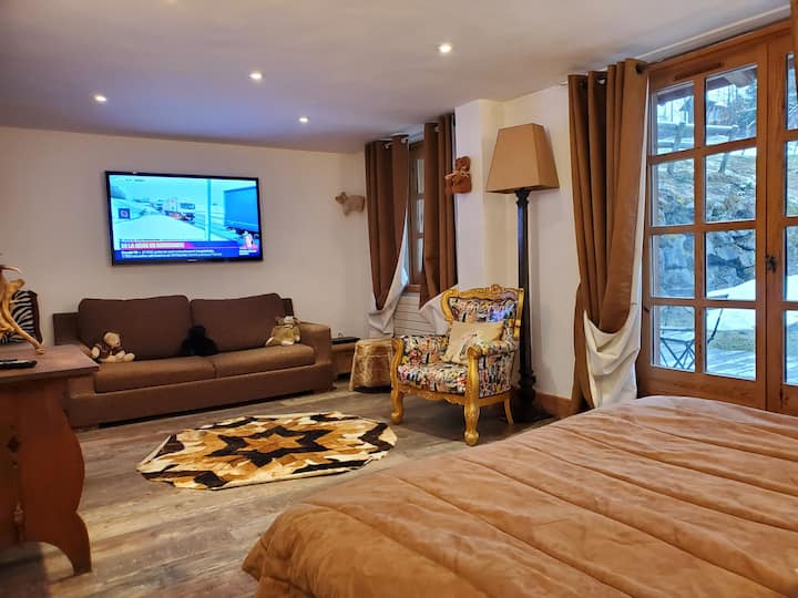 Suite Luxe  2-4p Oursons Megeve Rochebrune - Megève