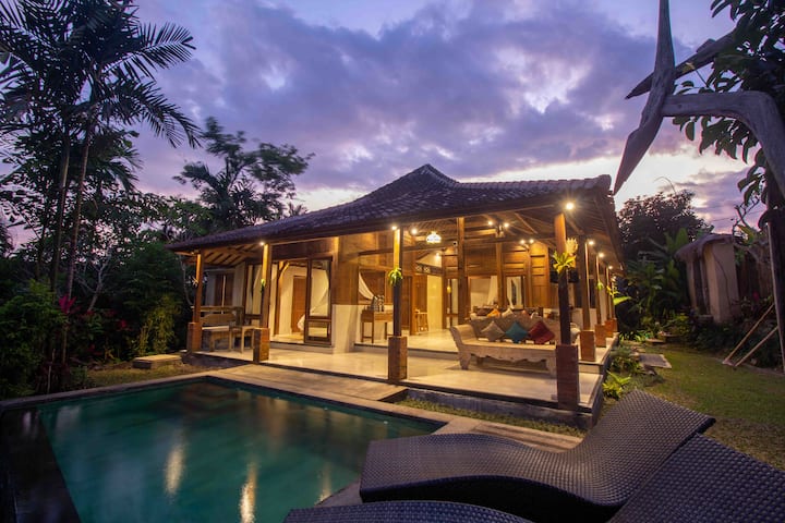 Joglo Villa At Rice Terrace - Ubud