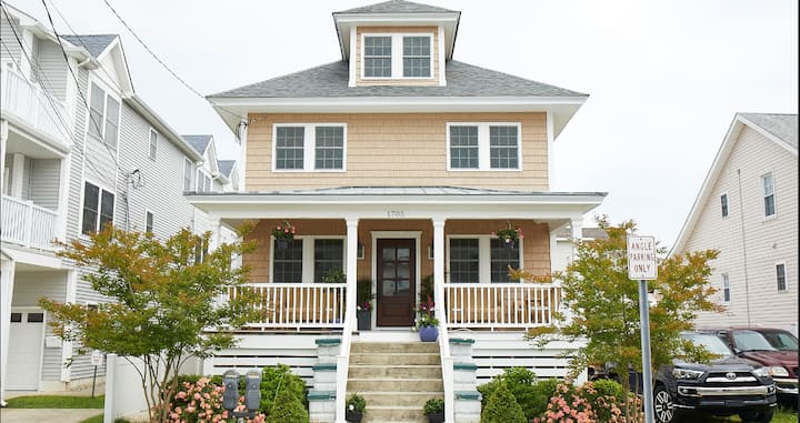 Osprey Beach Home 2 Blocks To Beach Sun-sun Rental - Stone Harbor, NJ