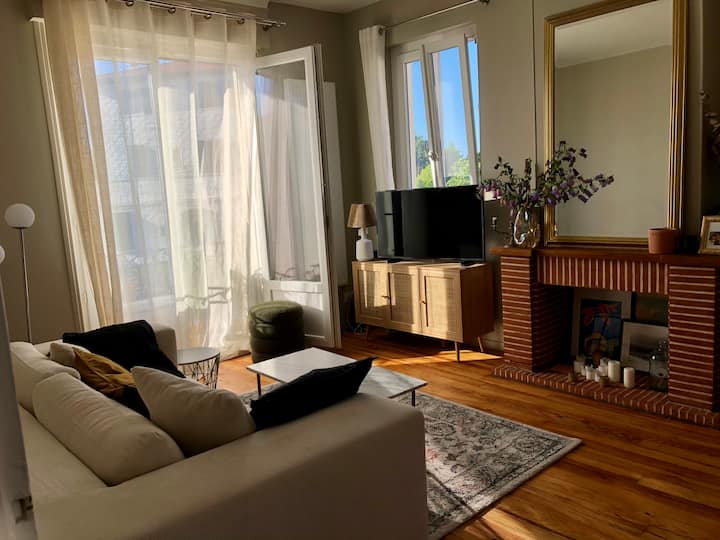 T3 Centre Anglet + Jardin 3km Des Plages - Bayonne