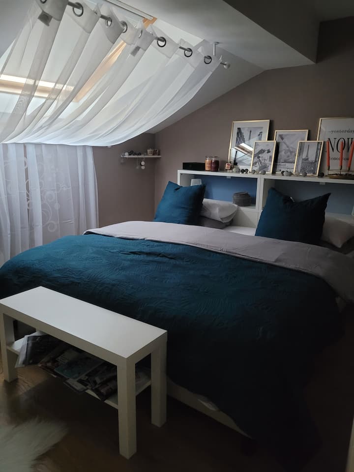 Chambre 2 Lits Ou Grand Lit (180x200) - Voreppe