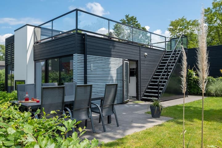 Lifestyle Cube Mit Dachterrasse+meerblick & Strand - Harderwijk