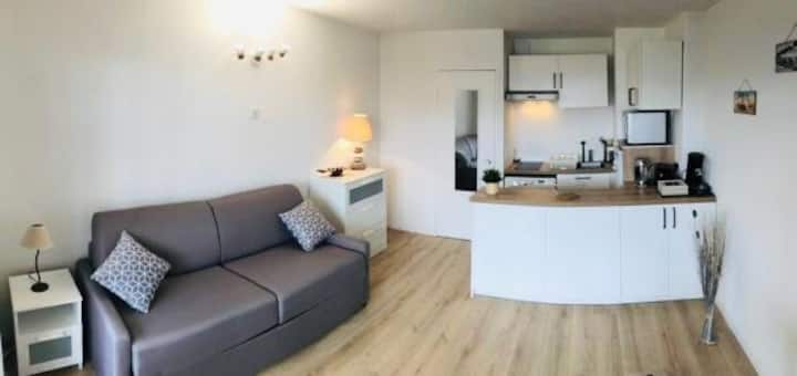 Studio Lumineux, Vue Port Et Océan, 3min Plage - Soorts-Hossegor