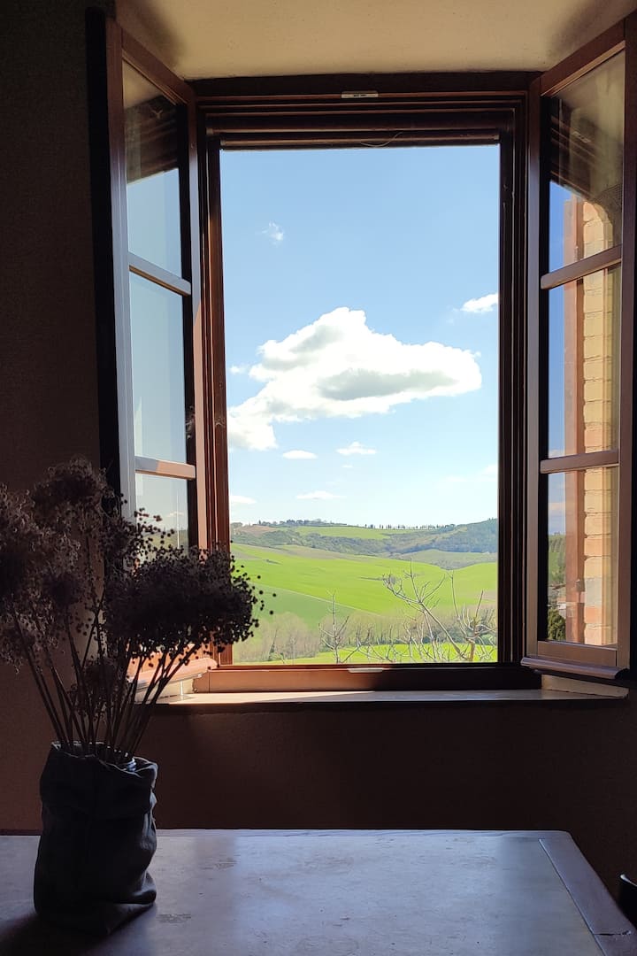 Flat, Agriturismo "Biofattoria L'upupa" - San Quirico d'Orcia