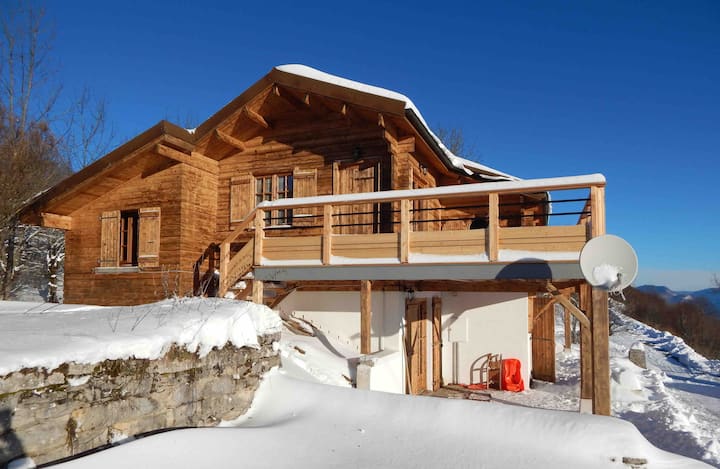 Chalet Entier Au Calme, Vue Sur Les Alpes - Ain