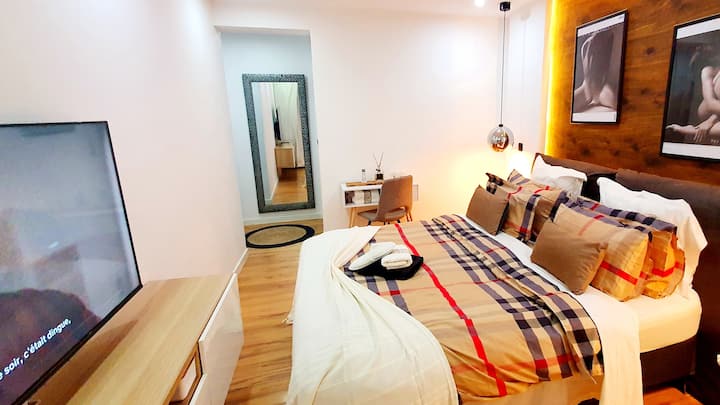 Imperio Ii : Luxe Design, Petit Déjeuner&mer 5 Min - Praia