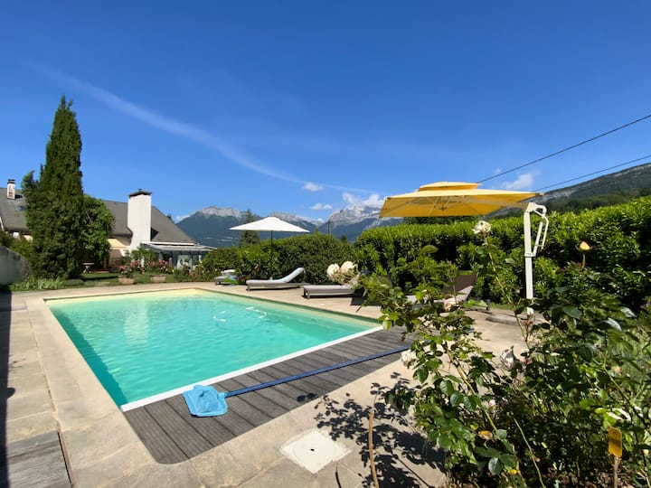 Villa De Prestige Proche Lac, Piscine, Vue Superbe - Duingt