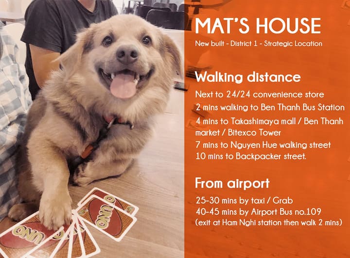 Mat’s House - District 1 - Ho Si Minh-város