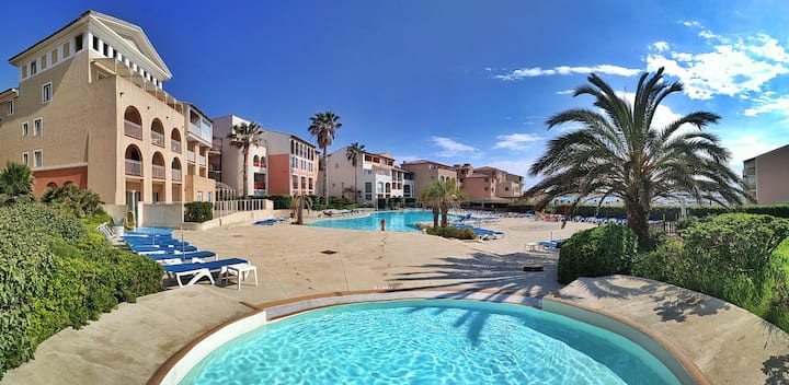 Six-fours-les-plages Piscine 50m Plage Wifi - Six-Fours-les-Plages