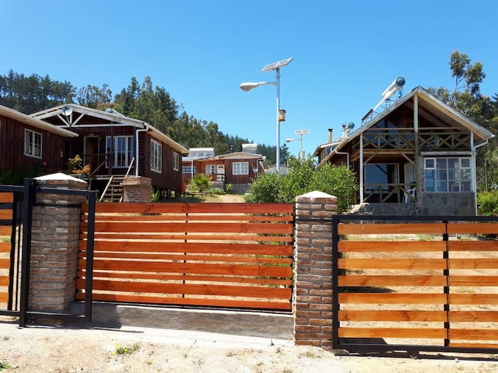 Cabañas Lomas De Sol Con Tinas Calientes - Pelluhue