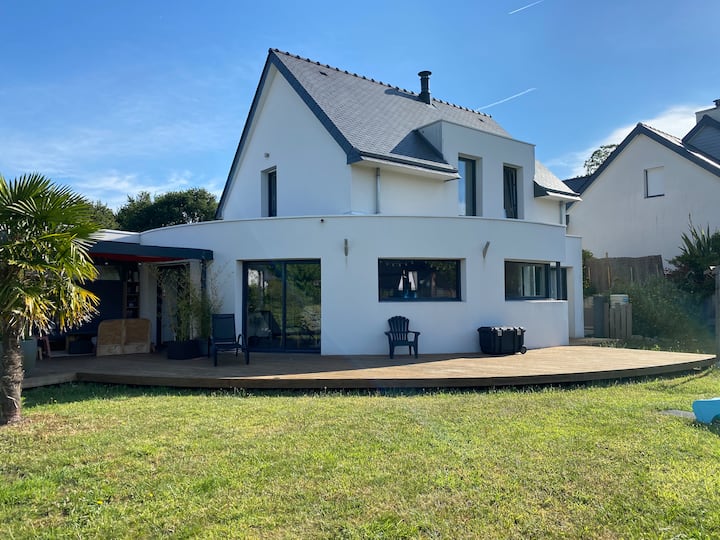 Maison D'architecte Familiale Lumineuse Très Calme - Bénodet