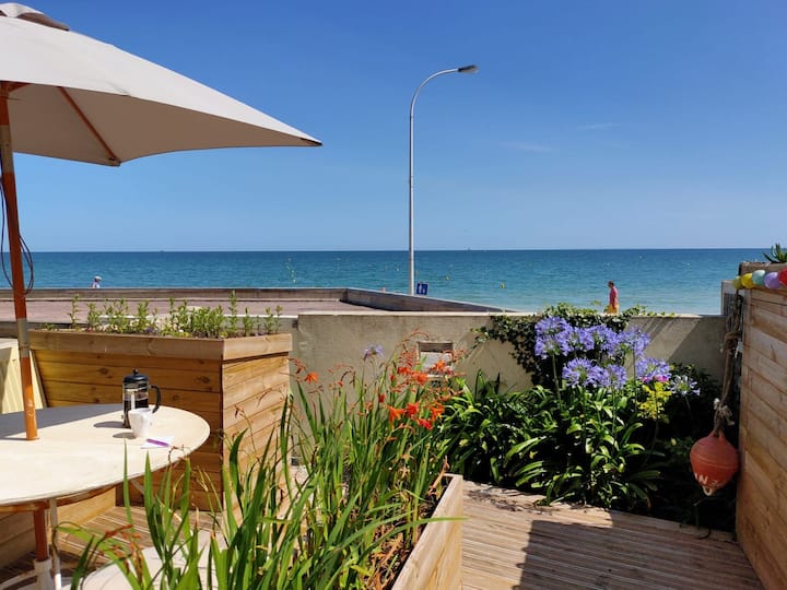 Vue Sur Mer Imprenable, Maison Avec Petit Jardin - Frankreich