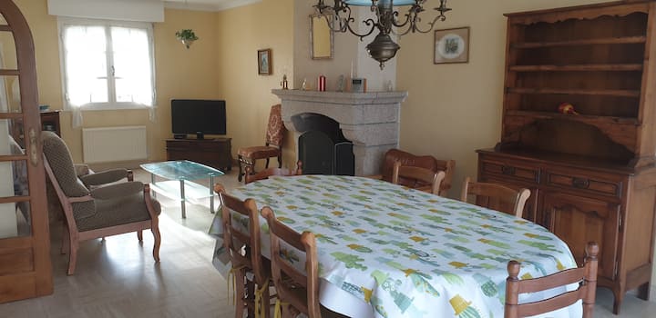 Maison Bretonne Spacieuse Proche Plage - Port-Louis