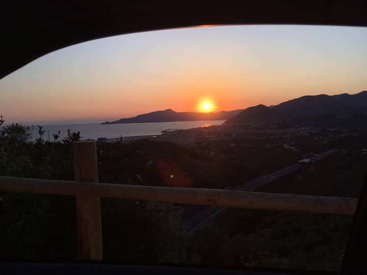 Manno's Home, Casa In Villa Con Vista Su Portofino - Lavagna