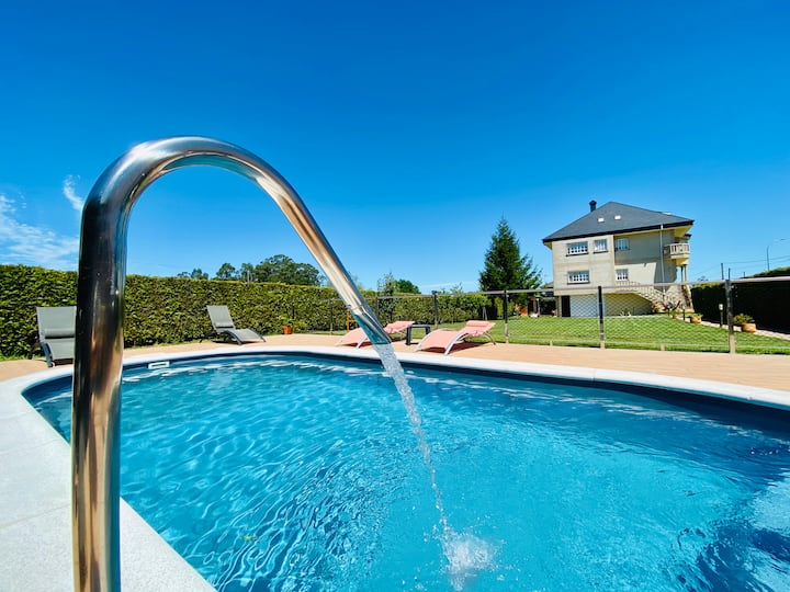 Apartamento En La Costa Con Piscina Y Wifi Gratis - Caldas de Reyes