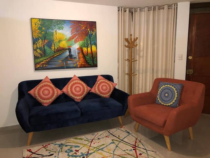 Dptocéntrico/6 Pers/cerca A San Borja Y San Isidro - Lima