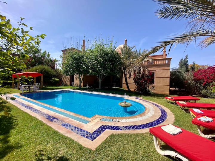 Luxueuse Villa Et Piscine Privée - Marrakesch