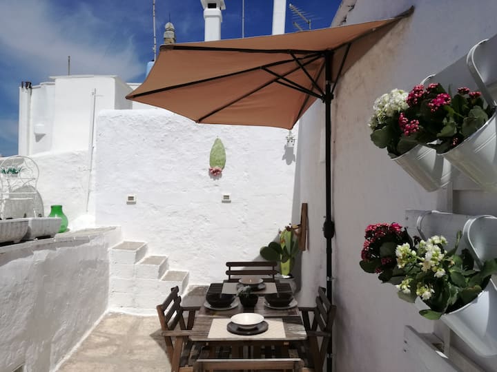 Romantic Home Wonderful Roof Terrace Free Wi-fi - Ostuni