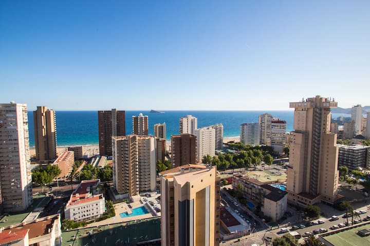 Espectacular Apartamento En Benidorm Planta 23º - Altea
