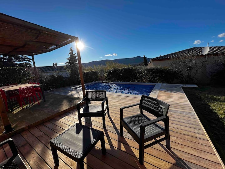 The "Jungle House"
Villa 4 Chambres Avec Piscine - Ardèche