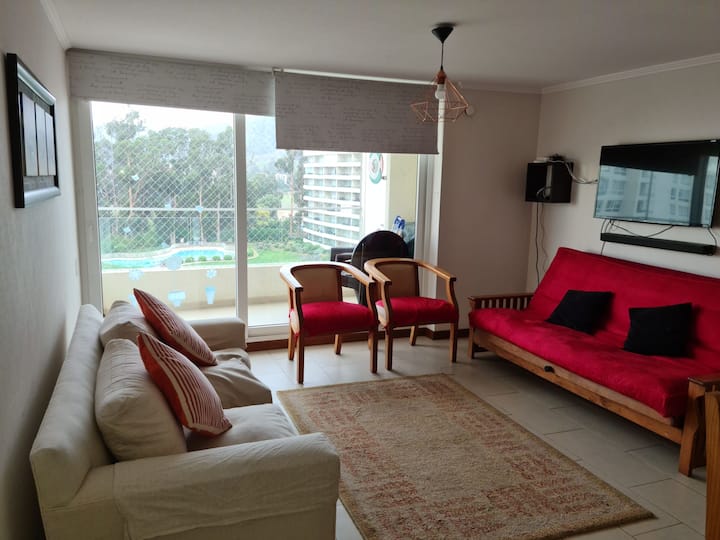 Hermoso Departamento En Papudo Laguna - Papudo
