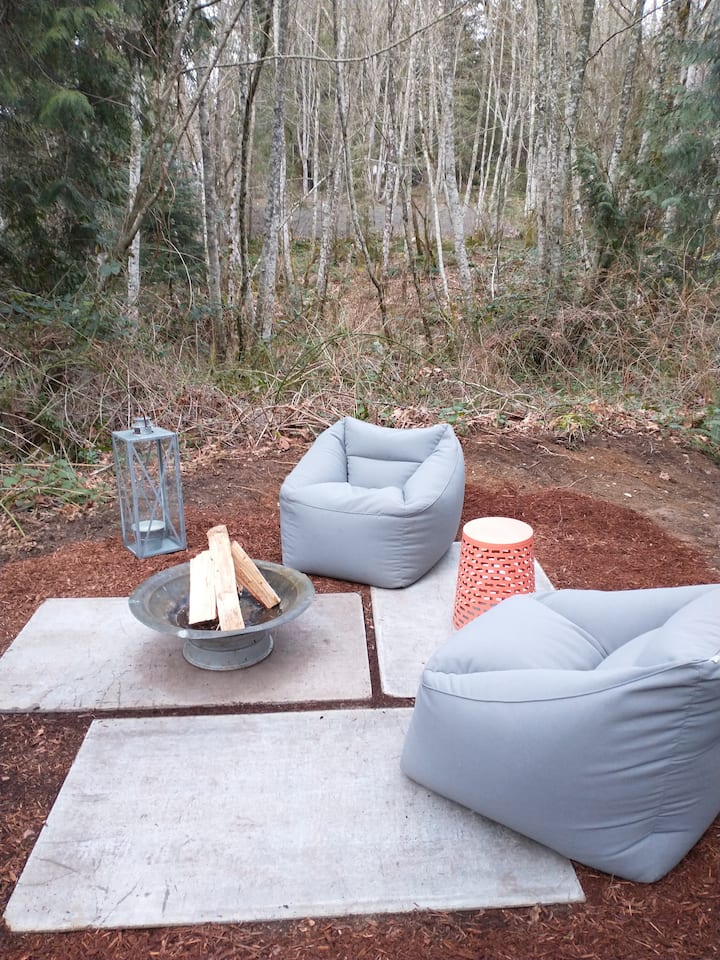 Island Eco Retreat With Wood Fired Hot Tubs - Port Townsend, WA