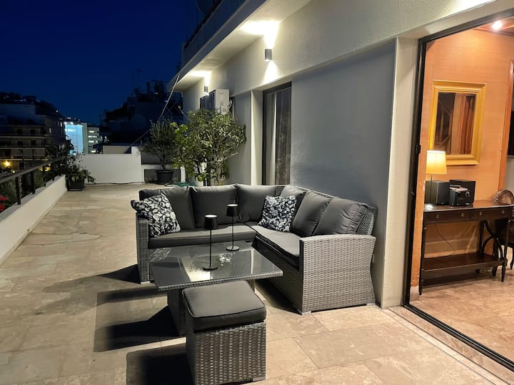 Athens Neos Kosmos Penthouse, City & Sea View - Athen