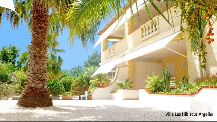 Rdc Villa 4 Couchages Jardin Privé 200m Plage - Argelès-sur-Mer