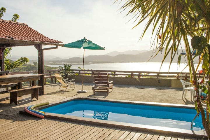 Suite Com Piscina E Incrível Vista Para Lagoa - Garopaba