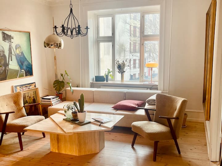 Beautiful 80m Flat In Perfect Norrebro  Location - Copenhagen