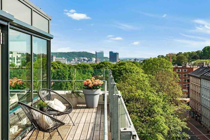 Penthouse With A Fantastic View Over Oslo - Oslo