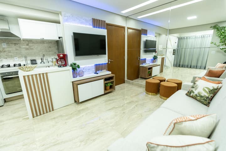 #2x6w Lindo Apt. Alto Padrão – Parque Flamboyant - Goiânia