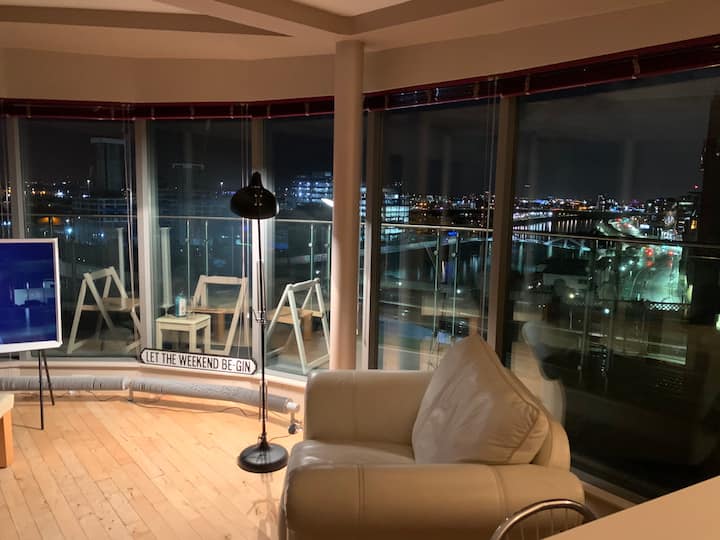 Designer Penthouse-g1/glasgowcitycentre/3bed/2bath - 글래스고