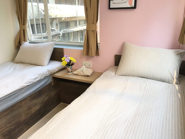 Superior Twin Bed, Private Bathroom 2 Min To Mtr - Hong Kong