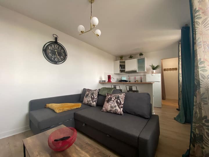 Studio Cosy Lumineux Fonctionnel Avec Vue Dégagée. - Sevran