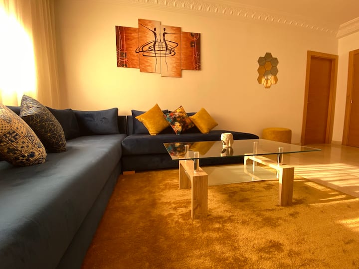 Super Appartement Florence Avec Terrasse *Fibre* - Casablanca